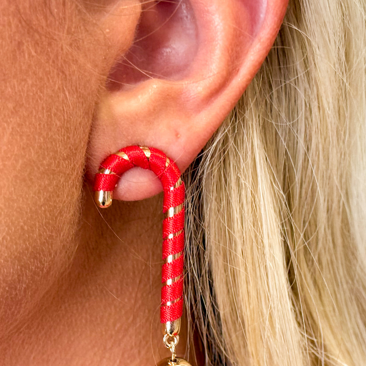 Christmas Candy Cane Earring *FINAL SALE* – Be You Boutique